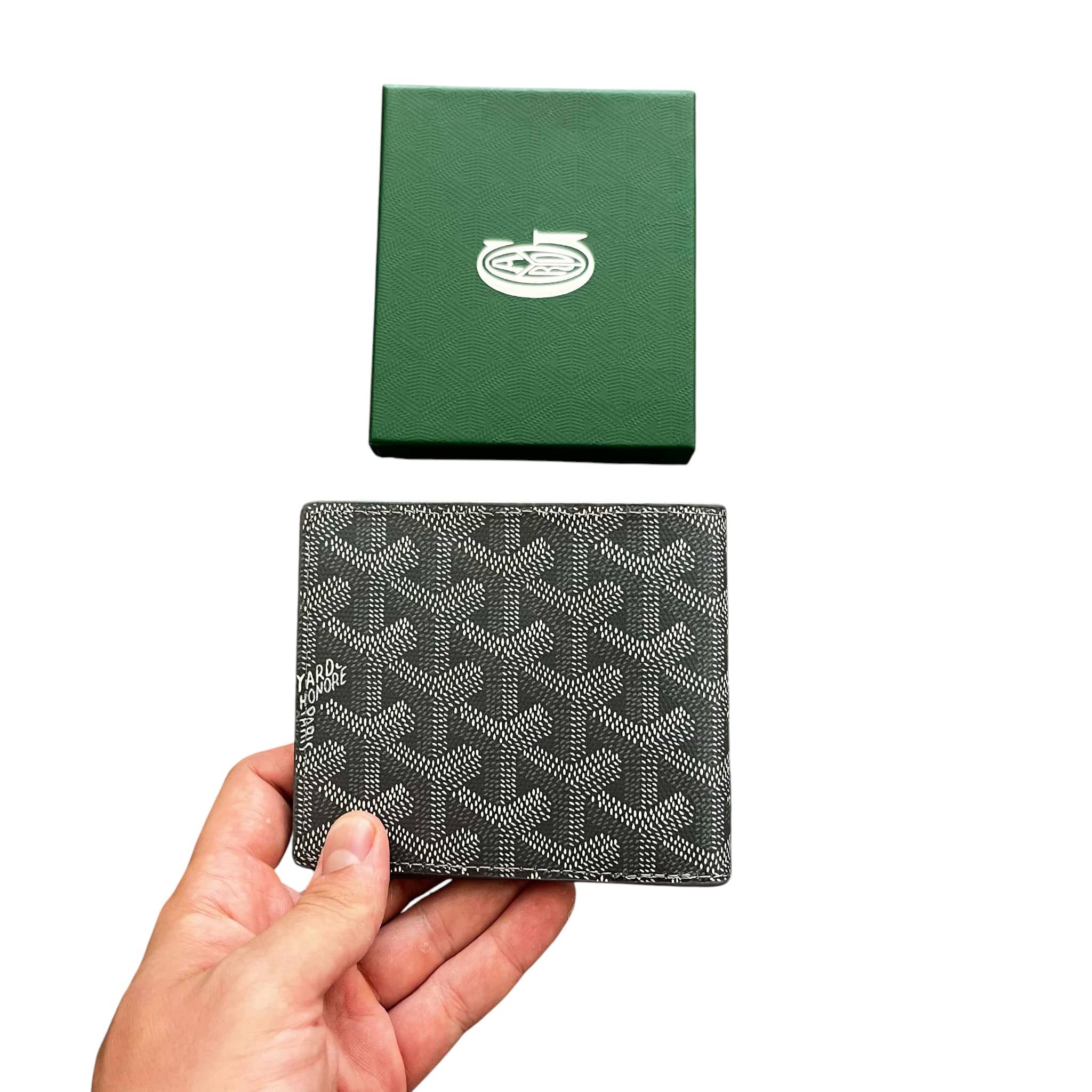 GYRD Gray Monogram Wallet – URBANHAVEN